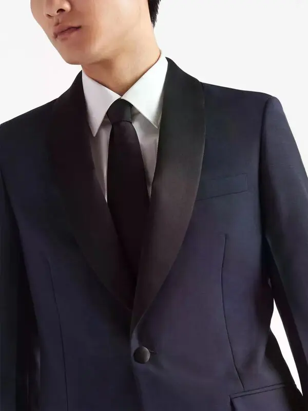 Prada Single-breasted Wool-mohair Tuxedo