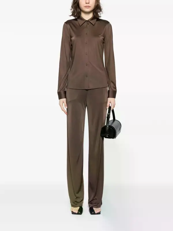 Helmut Lang Fluid Straight-leg Trousers