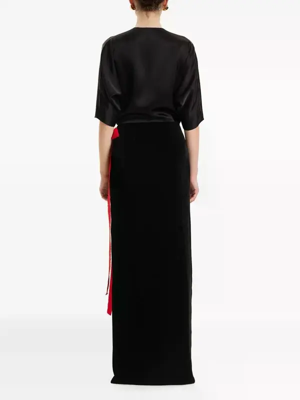 V:PM ATELIER Carrie Maxi Dress - Black