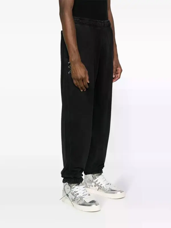 PAURA Logo-embellished Cotton Track Pants