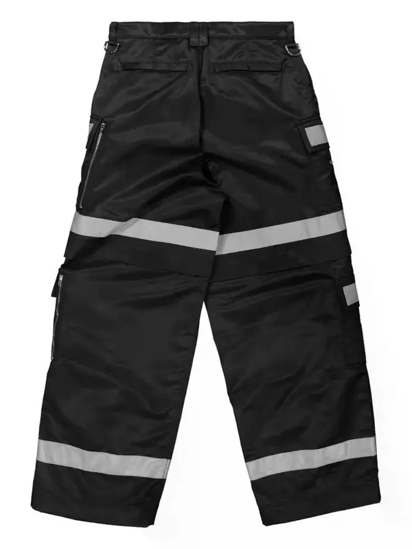 Vetements Workwear Trousers With Reflective Detailing
