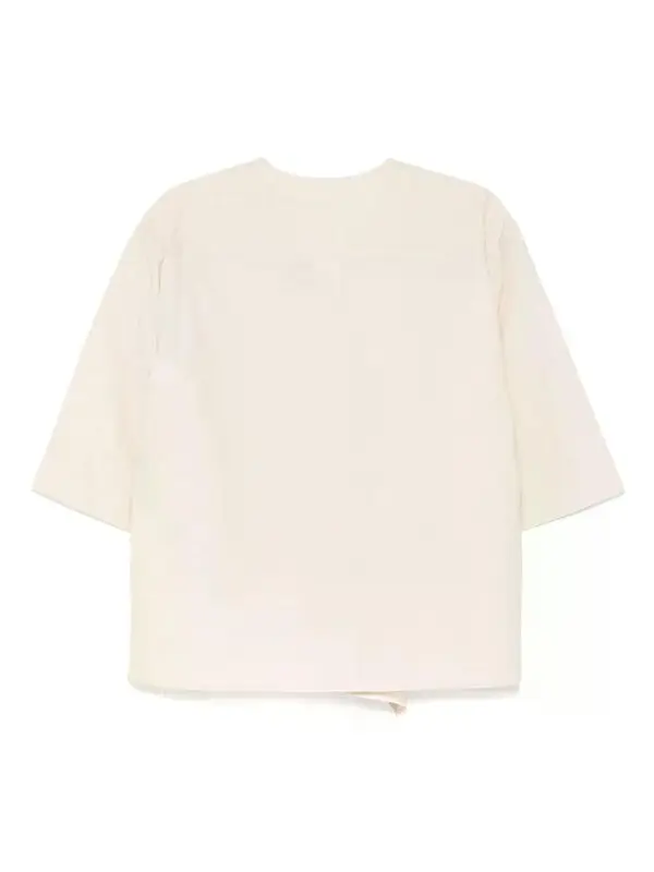 LAUREN MANOOGIAN Asymmetrical Panel Shirt