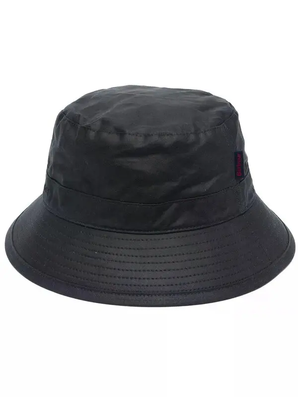 Barbour Logo-embroidered Bucket Hat - Blue