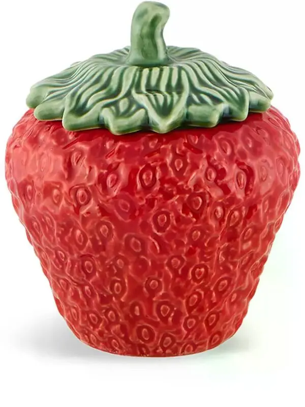 BORDALLO PINHEIRO Morango Glazed Tureen - Red