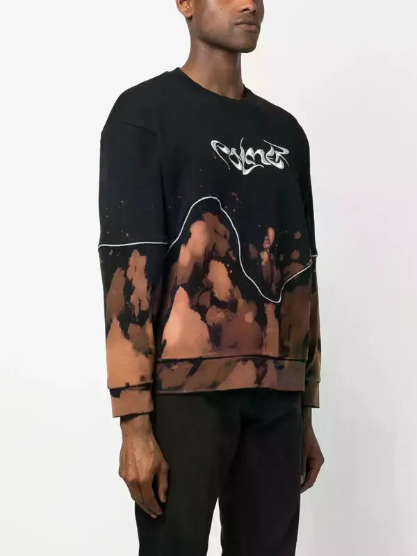 PALMER Embroidered Logo Cotton Sweatshirt