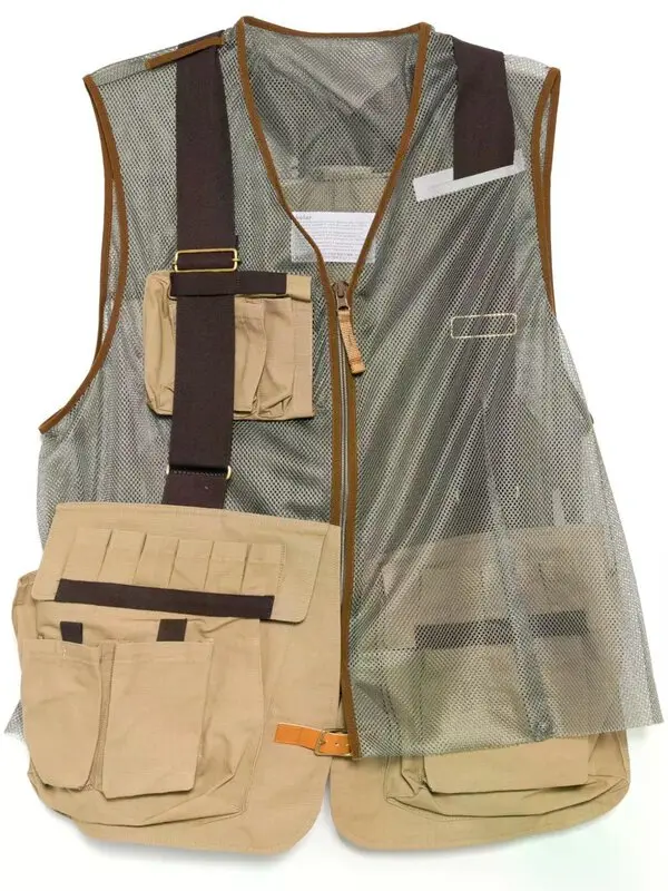 Kolor Zip-up Gilet - Neutrals