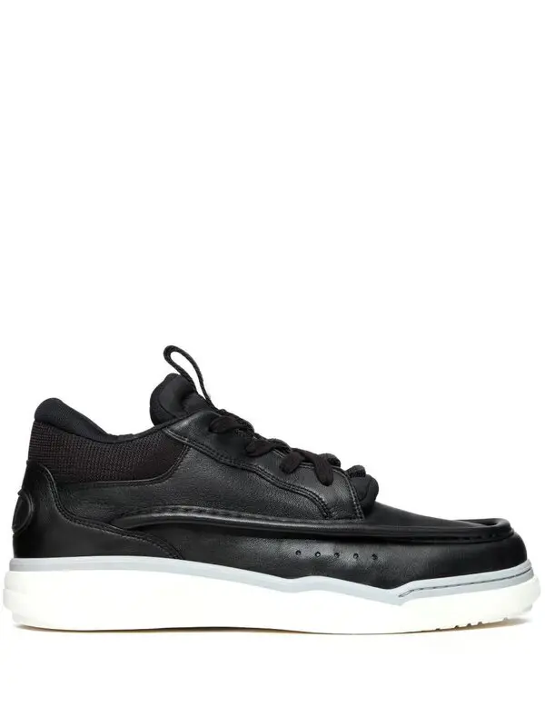 Valentino Garavani Lambskin Runboot Sneakers - Black