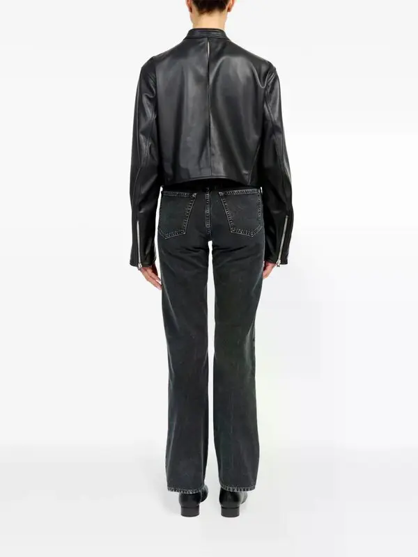 MAISON MARGIELA Calf Leather Moto Jacket
