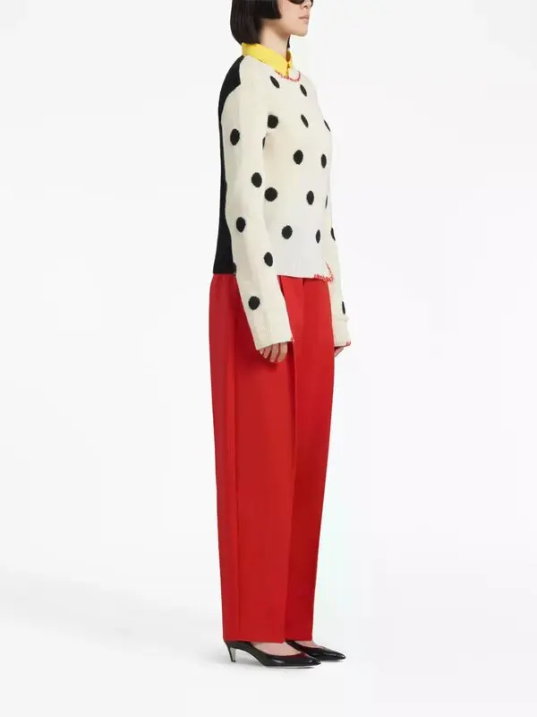 Marni Tropical Tailored Wool Trousers