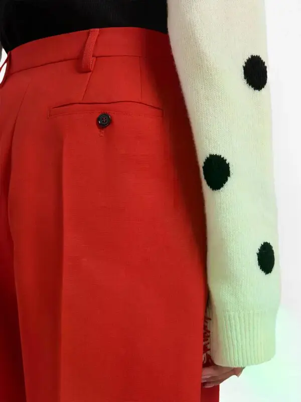 Marni Tropical Tailored Wool Trousers