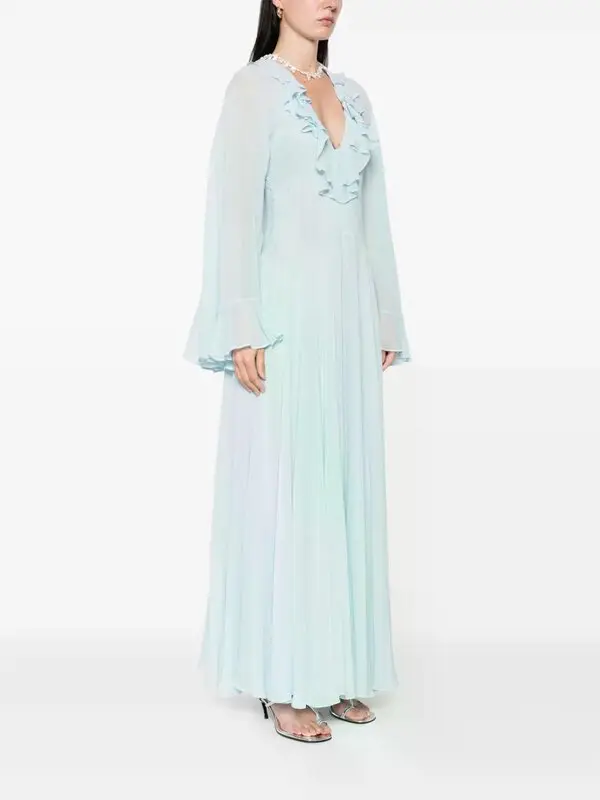 TWINSET Capri Ruffle-detailed Maxi Dress