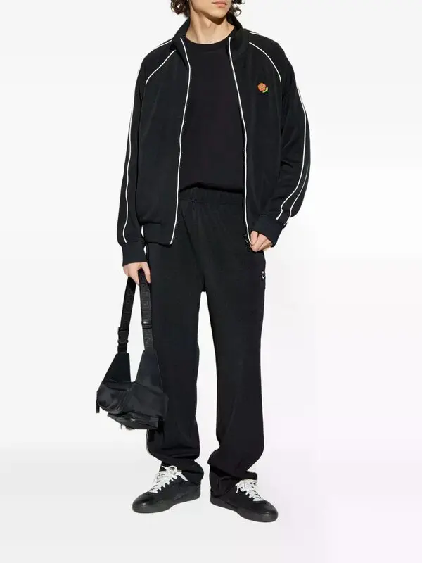 Kenzo Logo-patch Track Pants - Black