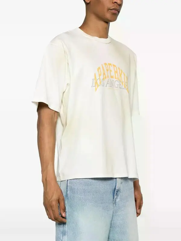 A PAPER KID Logo-print Cotton T-shirt