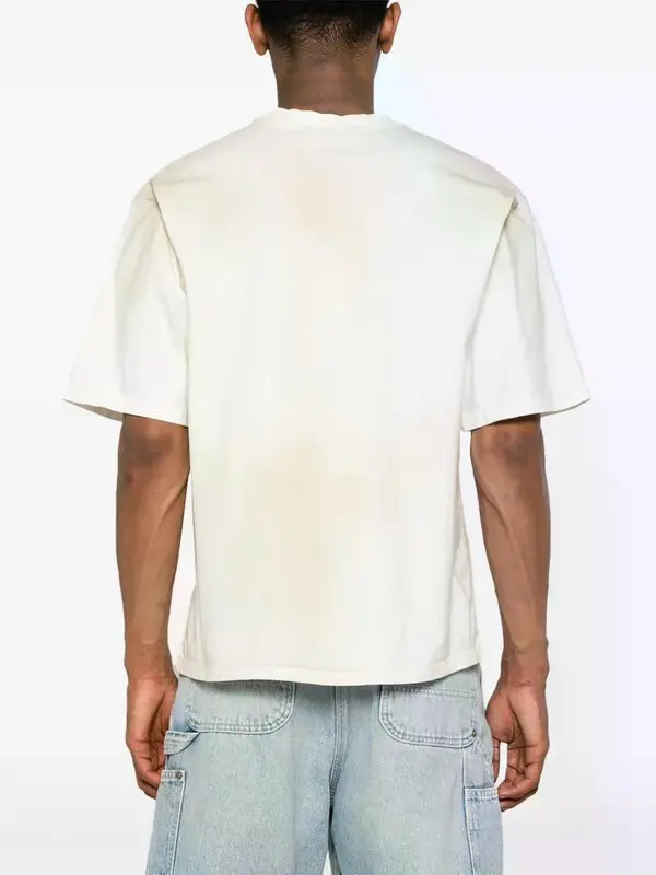 A PAPER KID Logo-print Cotton T-shirt
