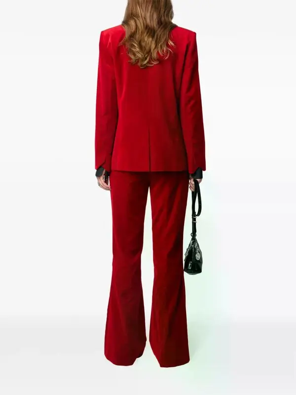 Zadig&Voltaire Prevy Velvet Flared Trousers