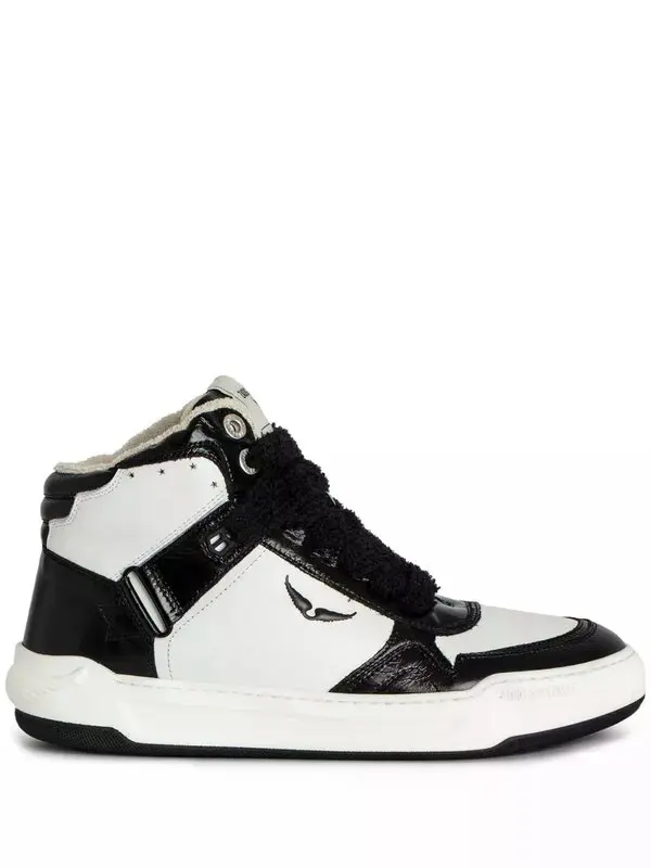 Zadig&Voltaire Wings High-top Sneakers - Black
