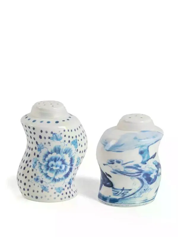 SELETTI Classics On Acid Dots & Ginger Spices Shaker Set