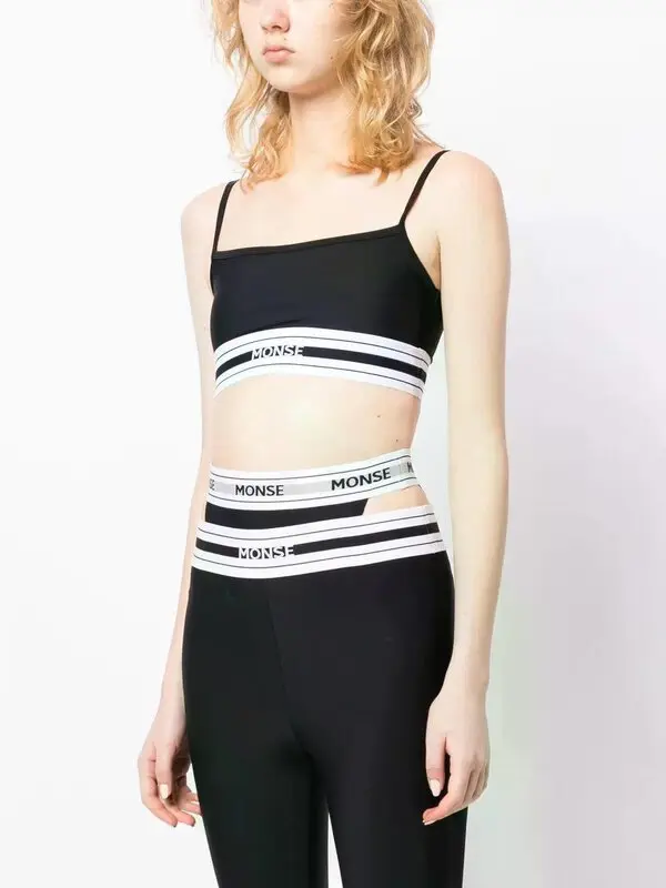 Monse Logo-waist Sports Bra