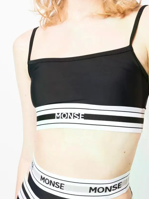 Monse Logo-waist Sports Bra