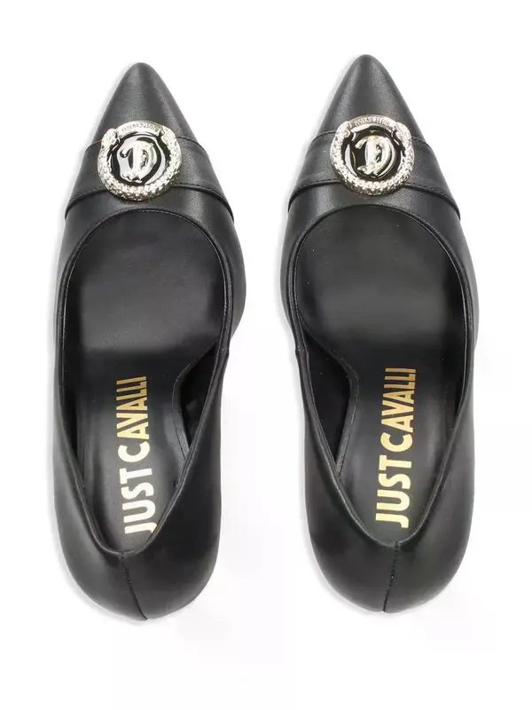 Just Cavalli 120mm Leather Stiletto Pumps