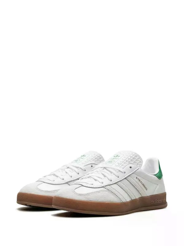 Adidas Gazelle Indoor Kith "green" Sneakers - White