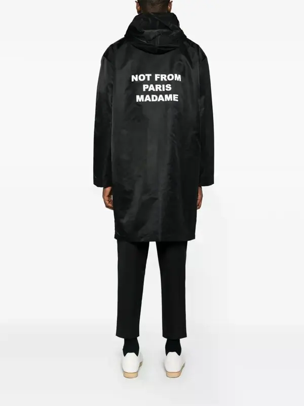Drole De Monsieur Press-stud Hooded Parka