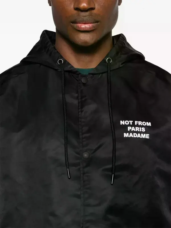 Drole De Monsieur Press-stud Hooded Parka