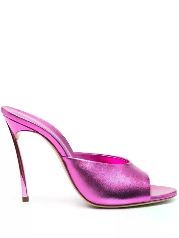 Casadei Blade Flash Heeled Sandals - Pink