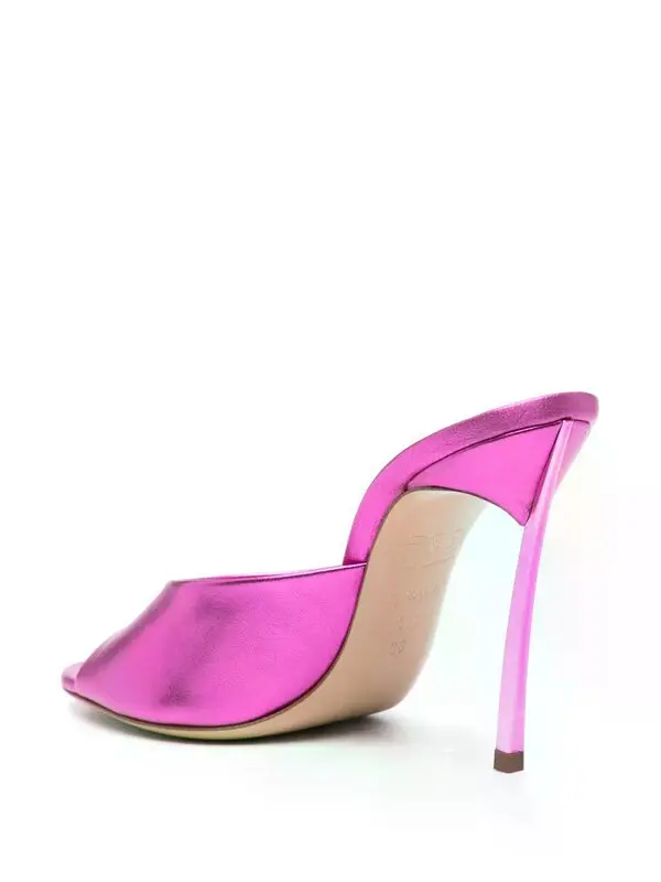 Casadei Blade Flash Heeled Sandals - Pink