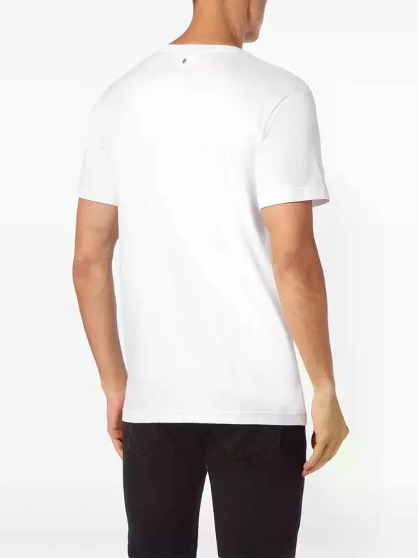 BILLIONAIRE Ss Logo-print Cotton T-shirt