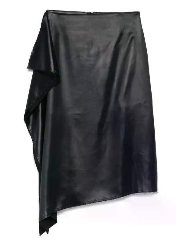 NICCOLO PASQUALETTI Asymmetric Draped Skirt
