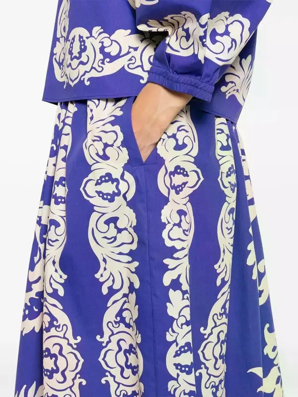 Etro Printed Midi Skirt