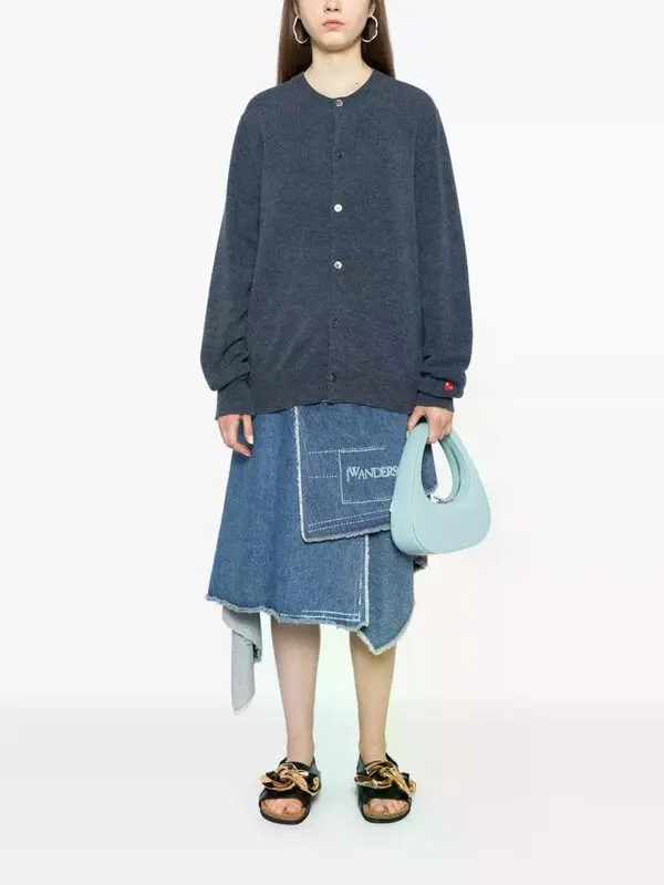 Play Comme Des Garcon Wool Cardigan
