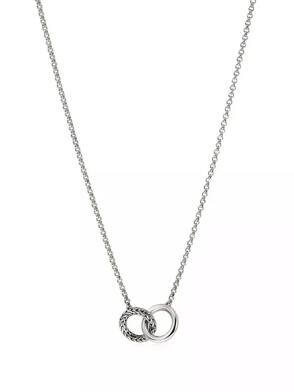 John Hardy Essential Linked Necklace - Silver