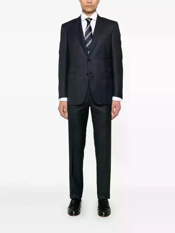Canali Checked Suit