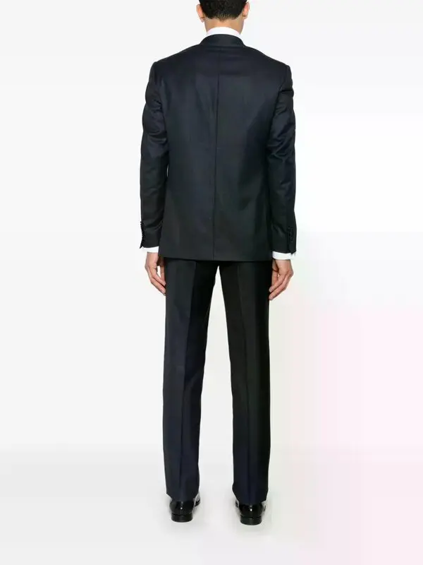 Canali Checked Suit