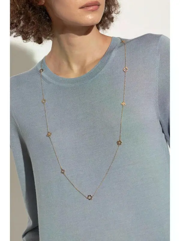 Tory Burch Forget Me Not Long Necklace