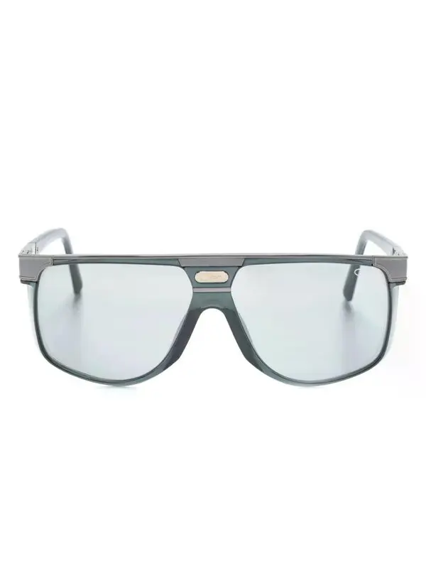 Cazal D-frame Logo-engraved Sunglasses - Grey