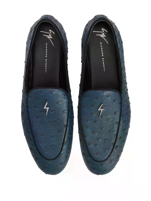 GIUSEPPE ZANOTTI Rudolph Leather Loafers