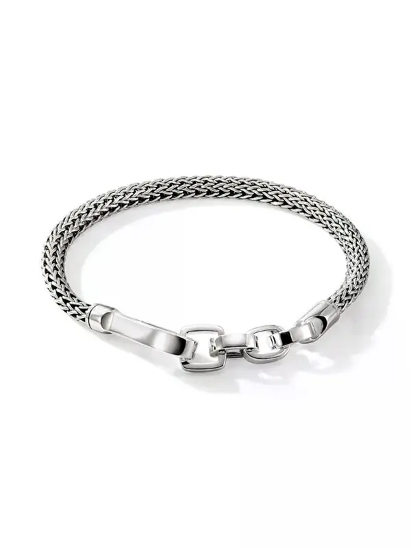 John Hardy Sterling Wheat Chain Bracelet - Silver