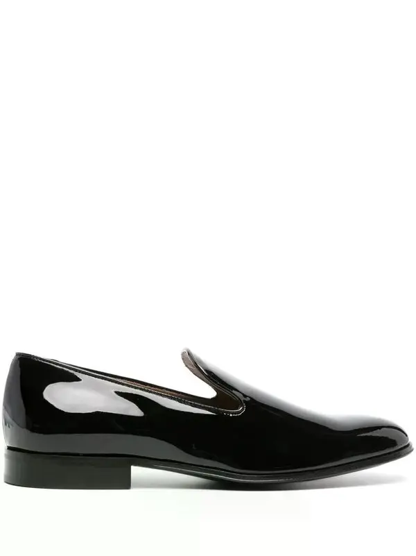 GIANVITO ROSSI Patent Leather Loafers