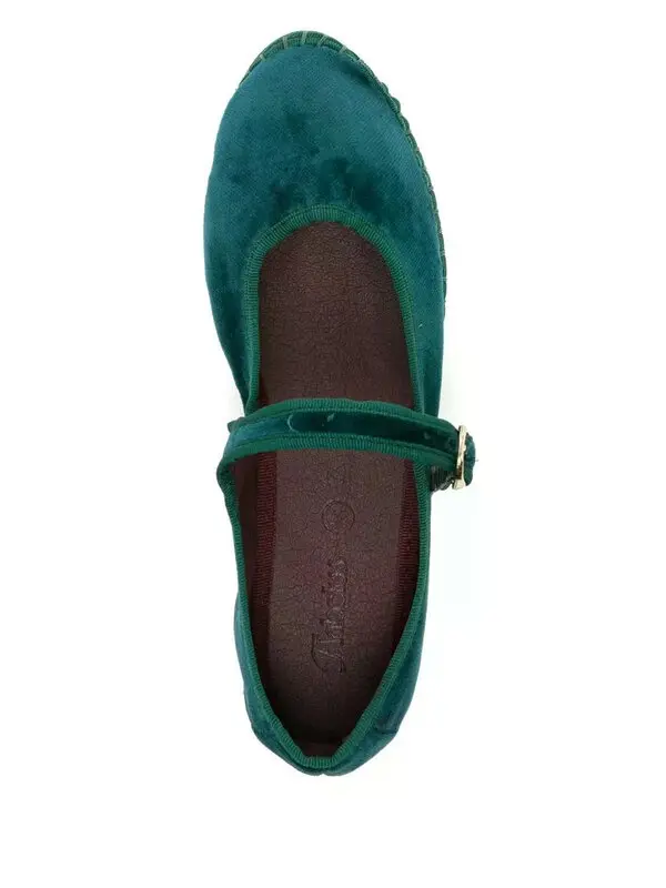FLABELUS Leonor Ballerina Shoes - Green