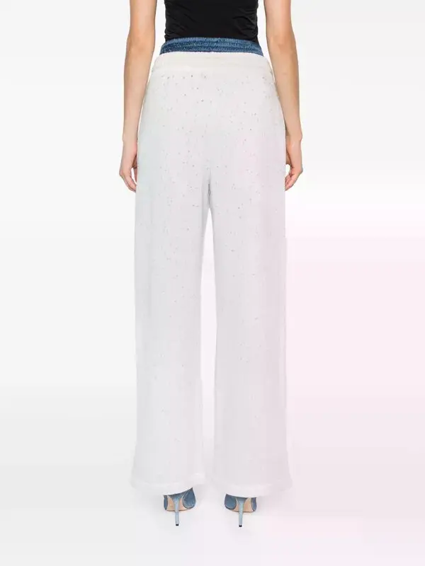 HALFBOY Layered Cotton Track Pants