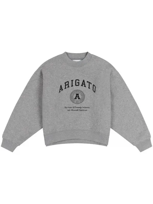 Axel Arigato Crew Neck Sweatshirt - Grey