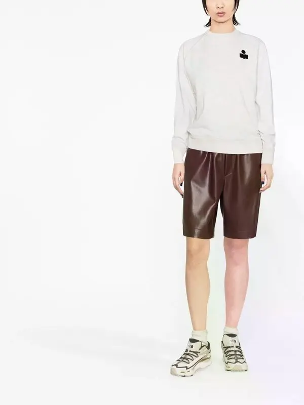 MARANT ETOILE Milla Logo-embroidered Sweatshirt