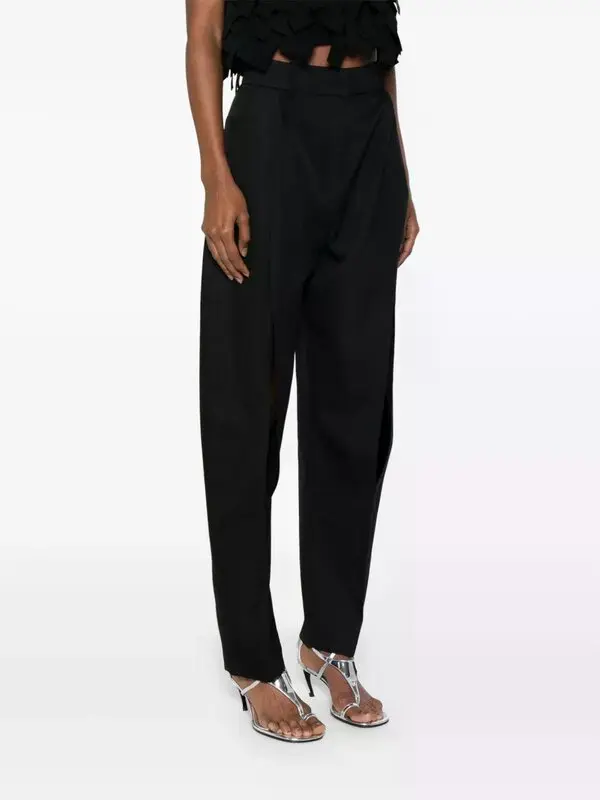 A.W.A.K.E. Mode High-waisted Trousers With Slit Detail