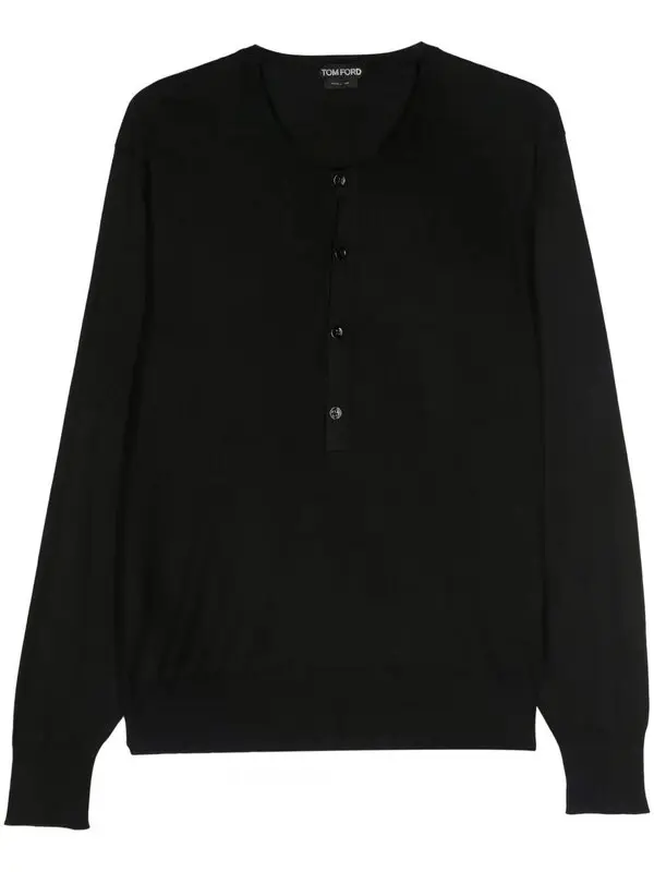 TOM FORD Fine Knit Silk T-shirt