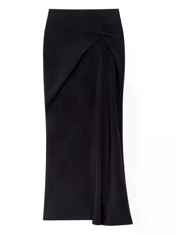 Another Tomorrow Asymmetrical Twist Skirt