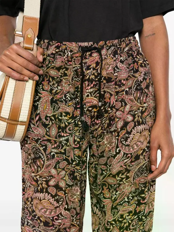 MARANT ETOILE Zahera" Paisley Print Trousers