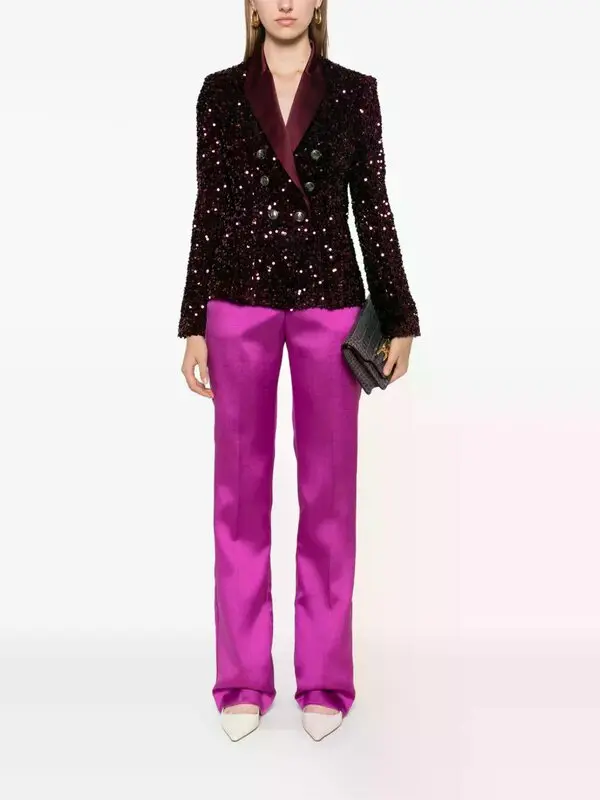 Elisabetta Franchi Sequin Embellished Blazer